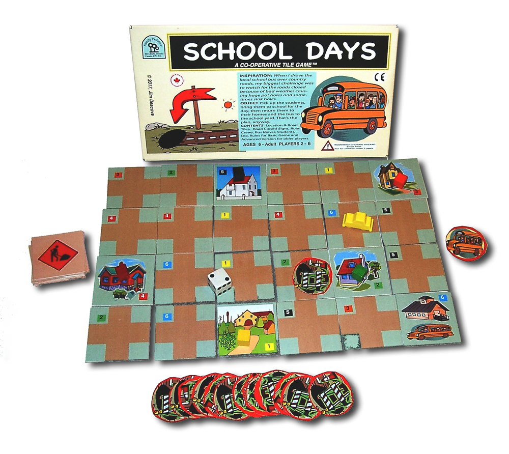 School Days: Summer 2017 Release! - Family Pastimes